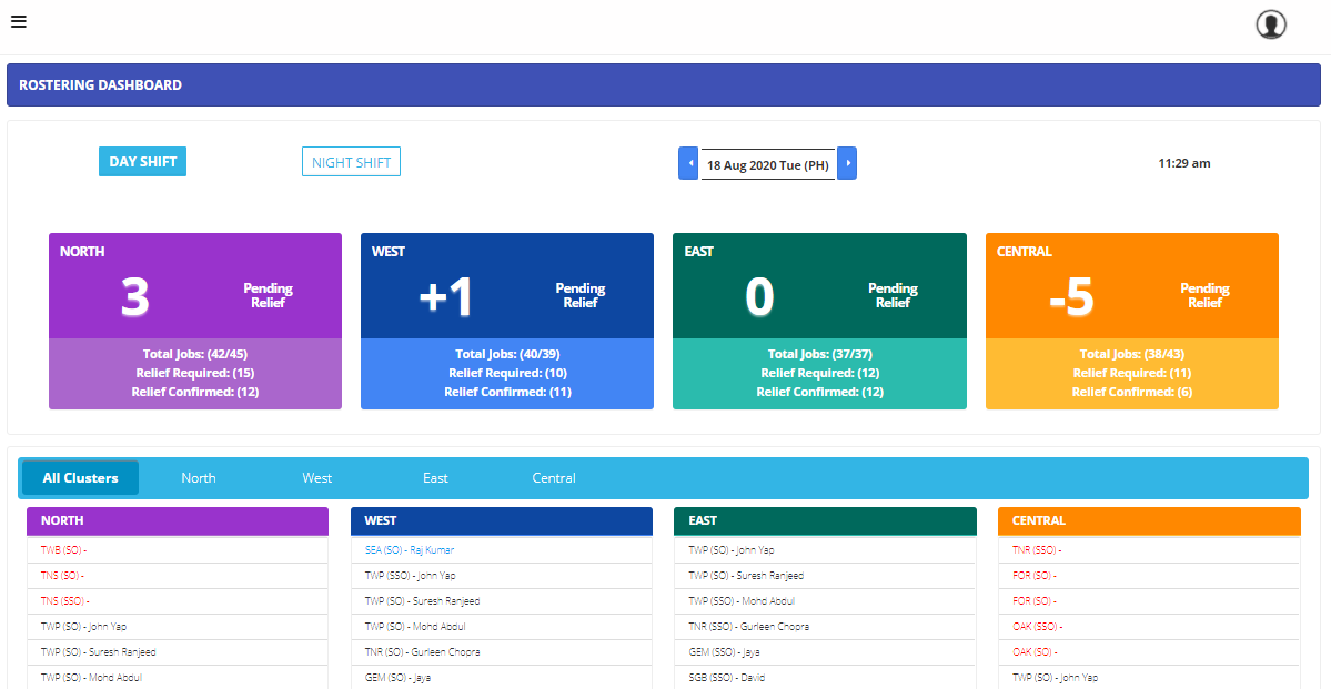 Scheduling and Rostering Solution – Info121 Pte Ltd